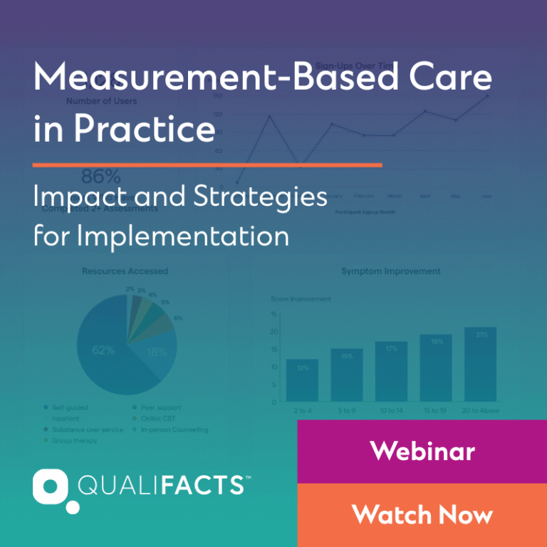Measurement-Based Care Software | Qualifacts